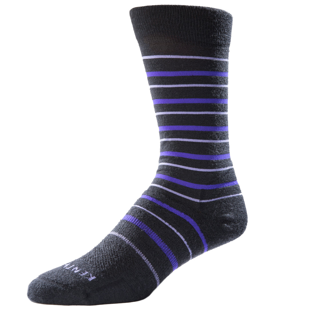 Striped Dress Socks - Closeout – KENTWOOL